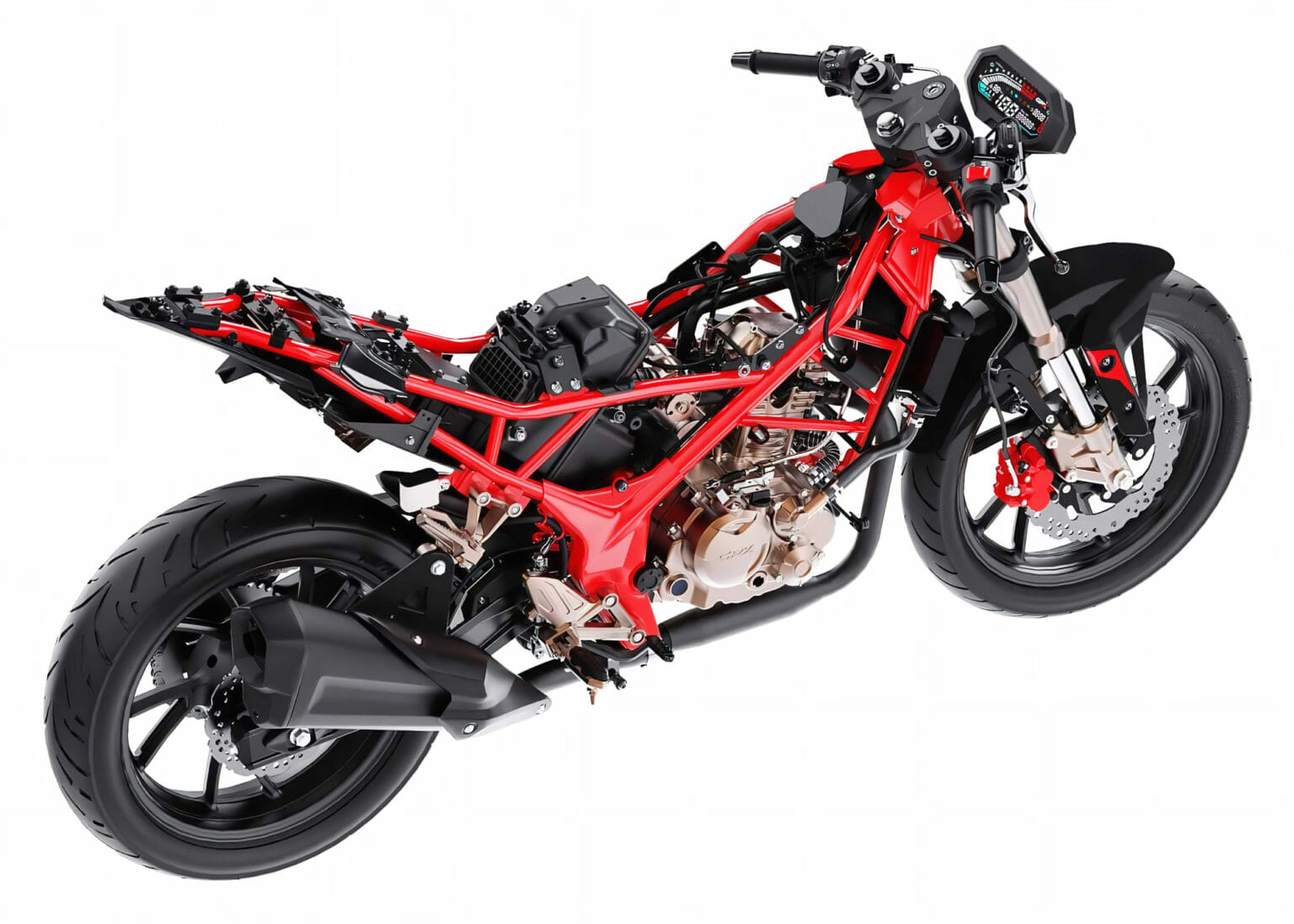 GPX Demon GR200 - Aggressive entry-level motorcycle › Motorcycles.News - Motorcycle-Magazine