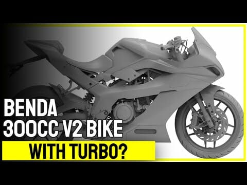 Benda - 300cc V2 Bike with Turbo? - Motorcycles.News - Motorcycle-Magazine