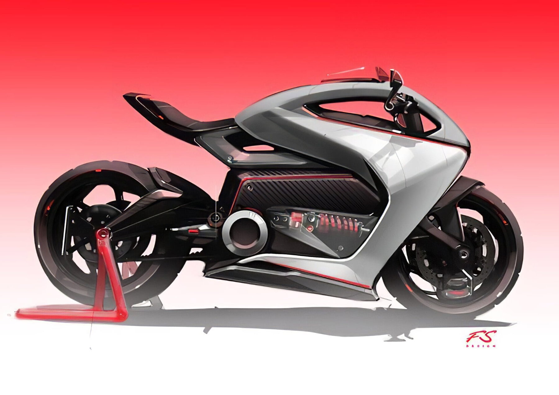 The FSD 59 motorcycle concept: a new era in two-wheel technology ...
