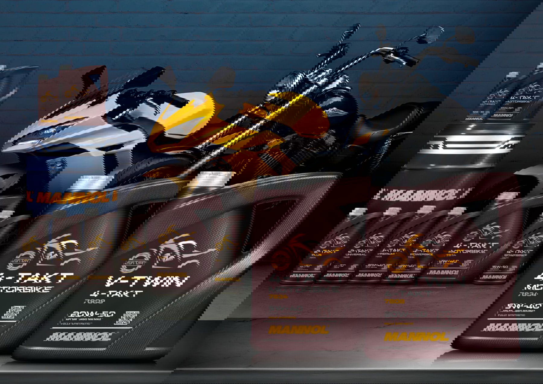 Neue Motorradöle von MANNOL: 4-Takt Motorbike 5W-40 und V-Twin 4-Takt ...