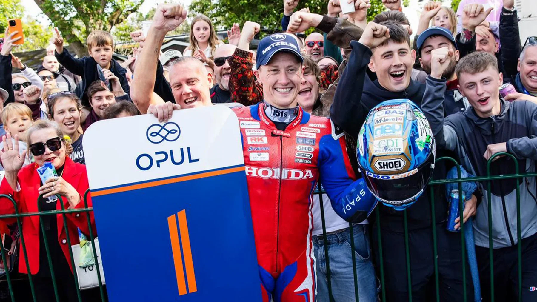 Dean Harrison wins the Superstock TT 2025 - Fifth TT success on Honda