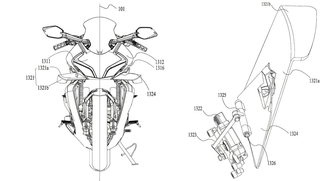 CFMoto develops retractable winglets for motorcycles – technology or ...