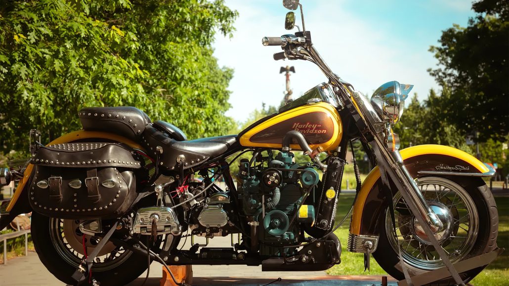 Across the USA on biodiesel: student builds diesel Harley with tractor ...